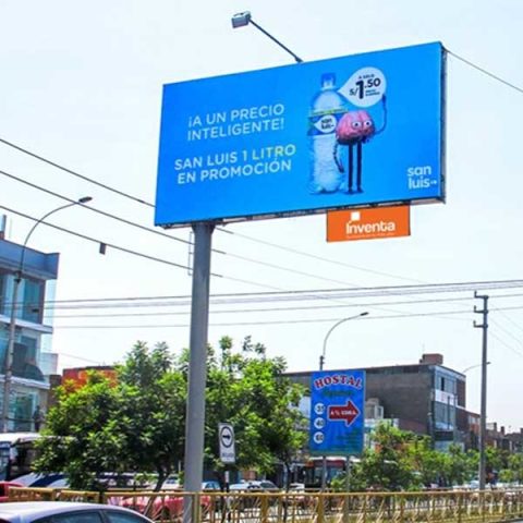 Paneles Publicitarios en Lima, Playas y Provincias - Inventa Publicidad