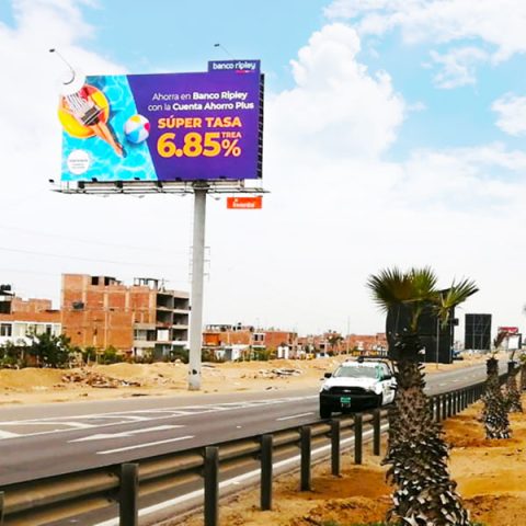 Panel Publicitario en Panamericana Sur San Bartolo PNS 007-B - Inventa ...